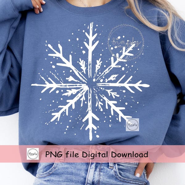 Snowflake Shirt - Etsy