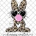 Easter Png, Leopard Easter Bunny Png, Happy Easter Sublimation Design ...
