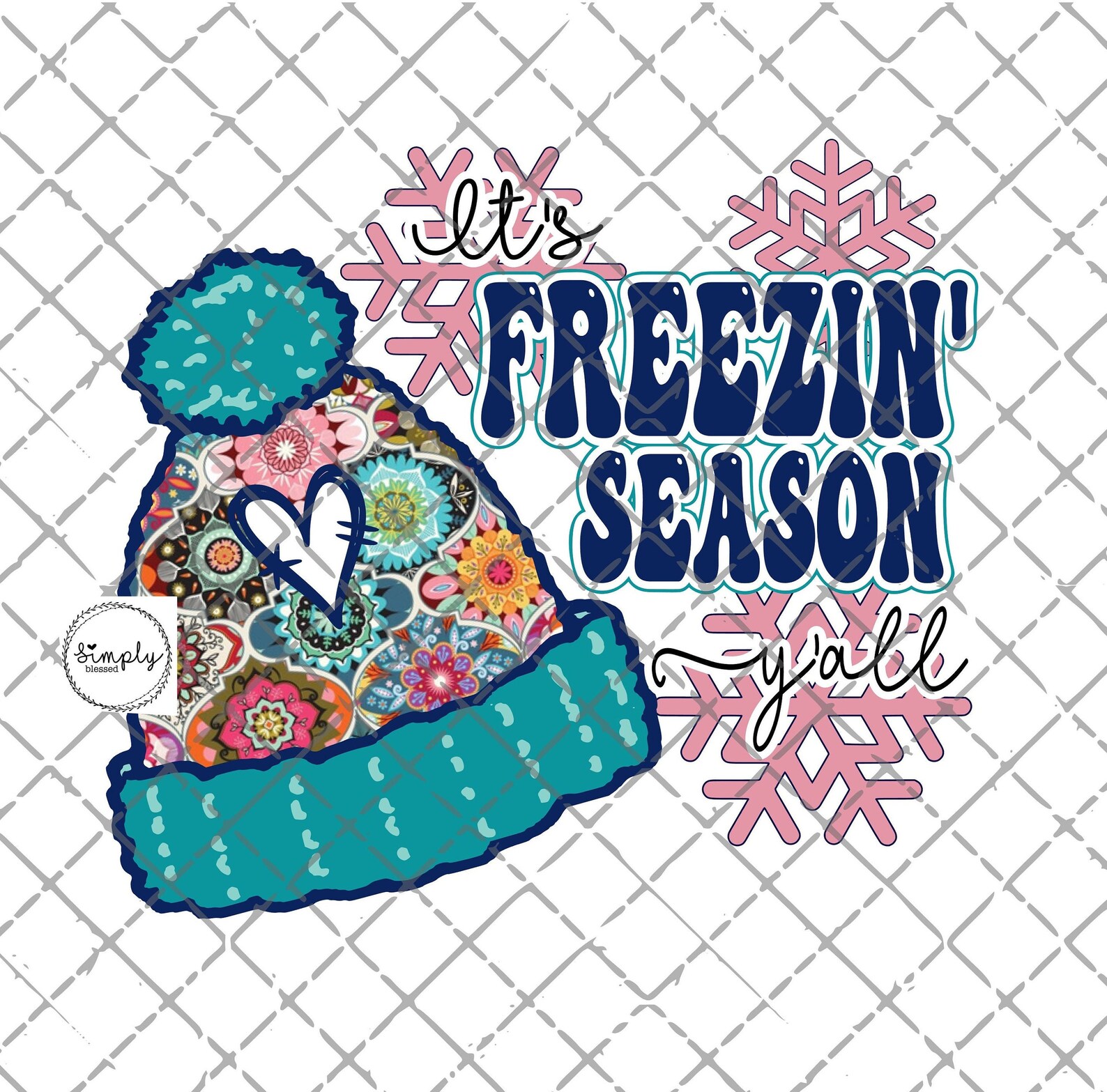 Winter Png Freezin Season Png Boho Winter Png Cold Outside - Etsy