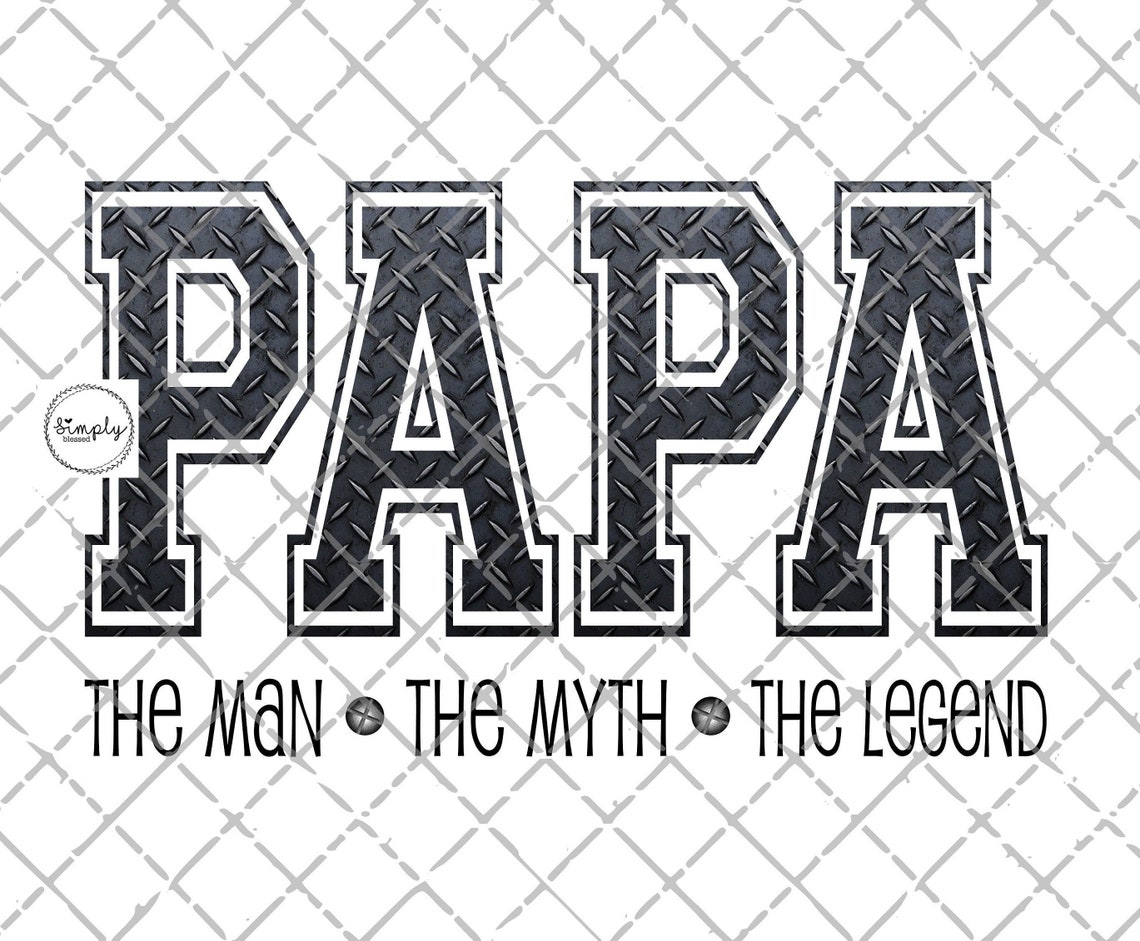 Papa Png Dad Png Digital Download Sublimation Design - Etsy