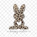 Easter Png, Leopard Easter Bunny Png, Happy Easter Sublimation Design ...