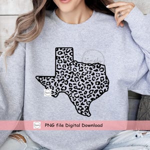 Texas Leopard Svg, Png File, Sublimation Download, Texas Png, Design ...