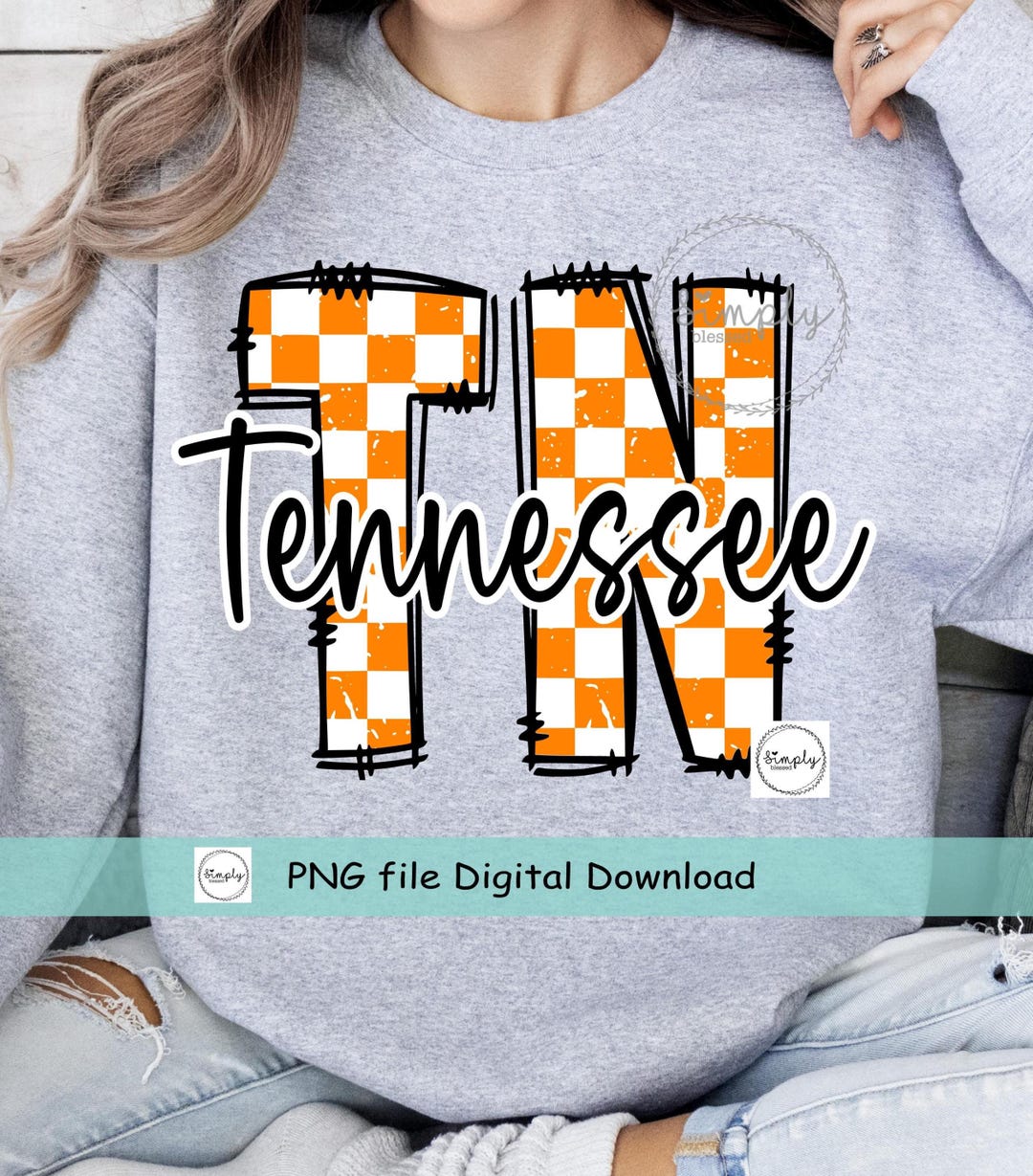 Tennessee Shirt Design PNG, Orange Tennessee Png, Trendy Tennessee ...
