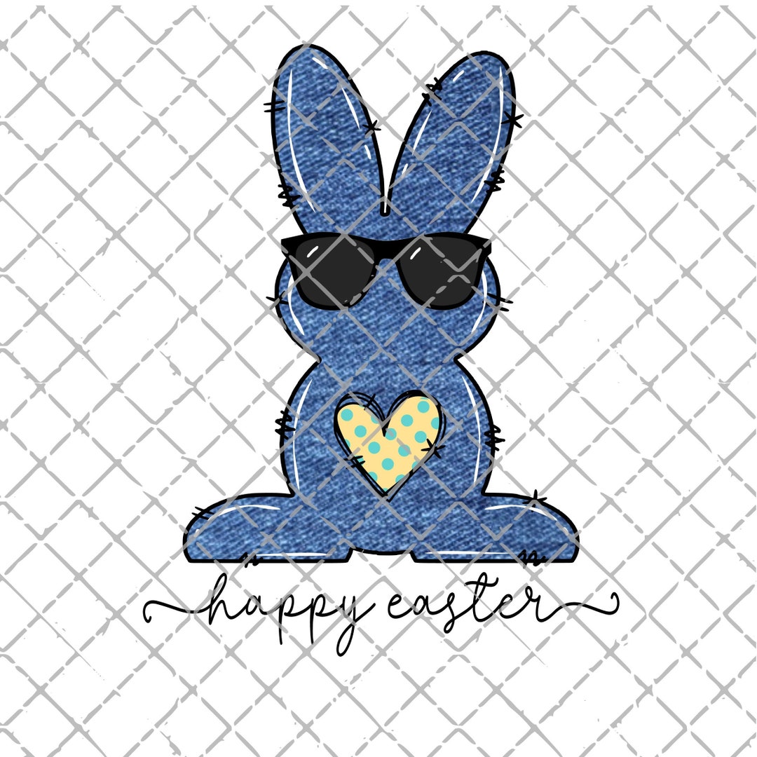 Easter Png, Easter Boy Bunny Png, Happy Easter Sublimation Design ...