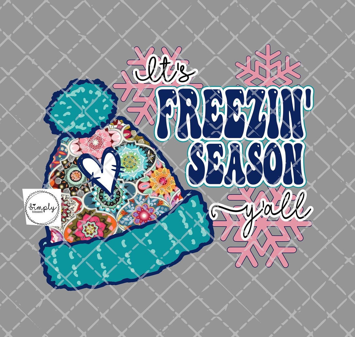 Winter Png Freezin Season Png Boho Winter Png Cold Outside - Etsy