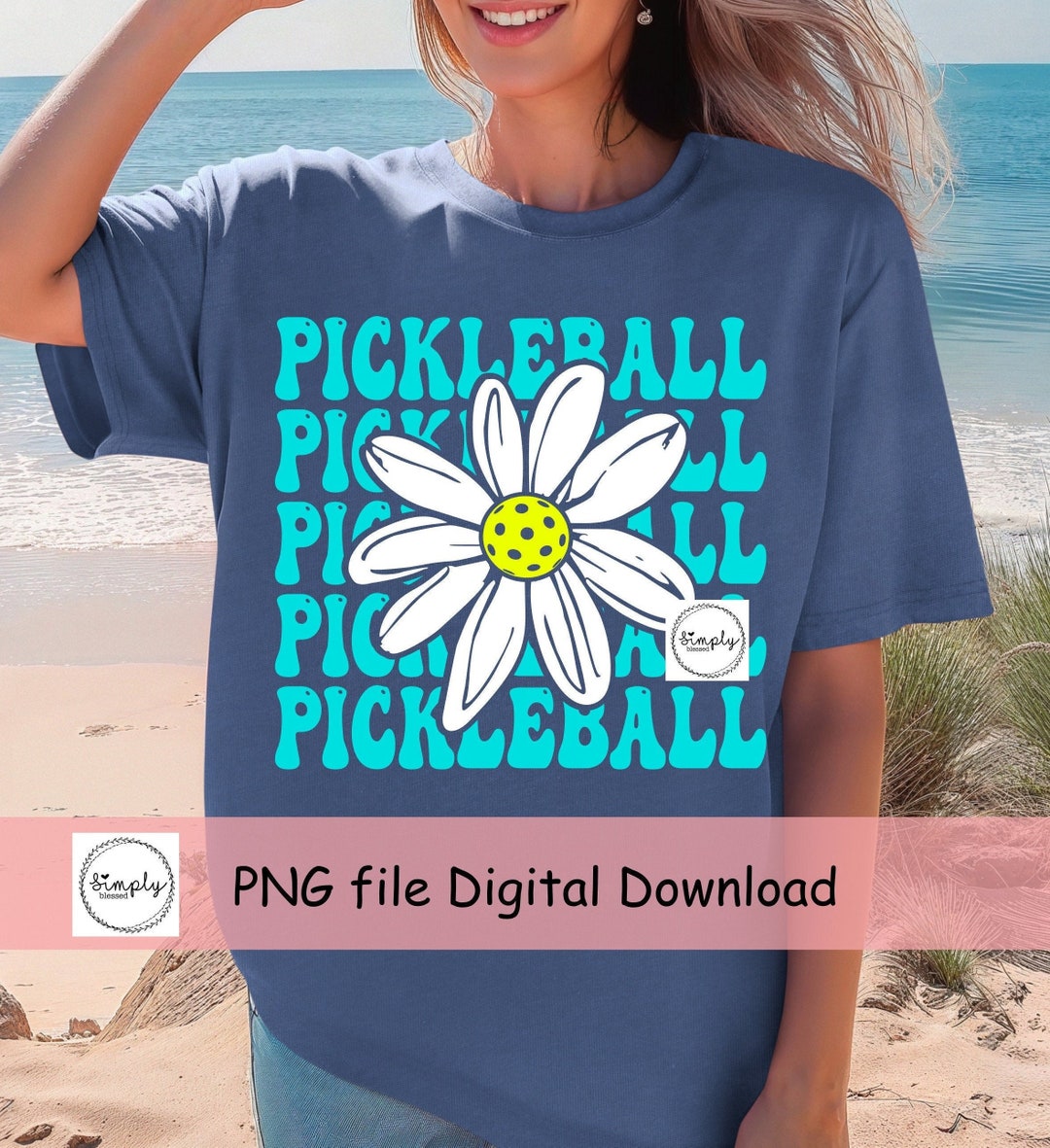 Pickleball Png, Love Pickleball Shirt Design Digital Download, Trendy ...