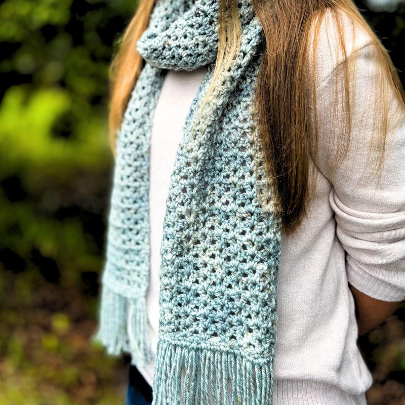 Quick Simple Scarf Pattern - Etsy