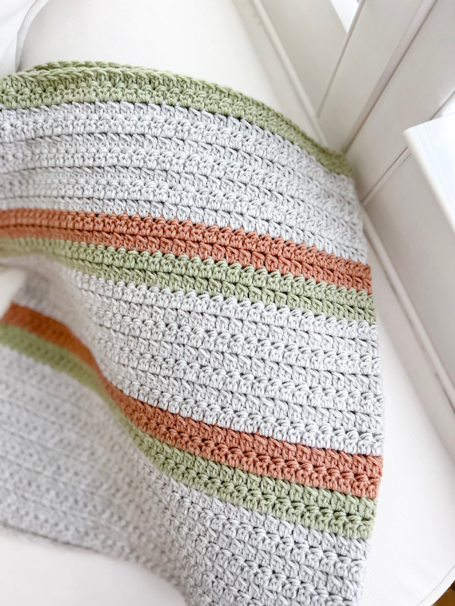 Fall Blanket Crochet Pattern Easy Blanket Crochet Tutorial - Etsy
