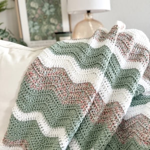 Daisy Cottage Designs Ripple Blanket Pattern, Easy Ripple Blanket ...