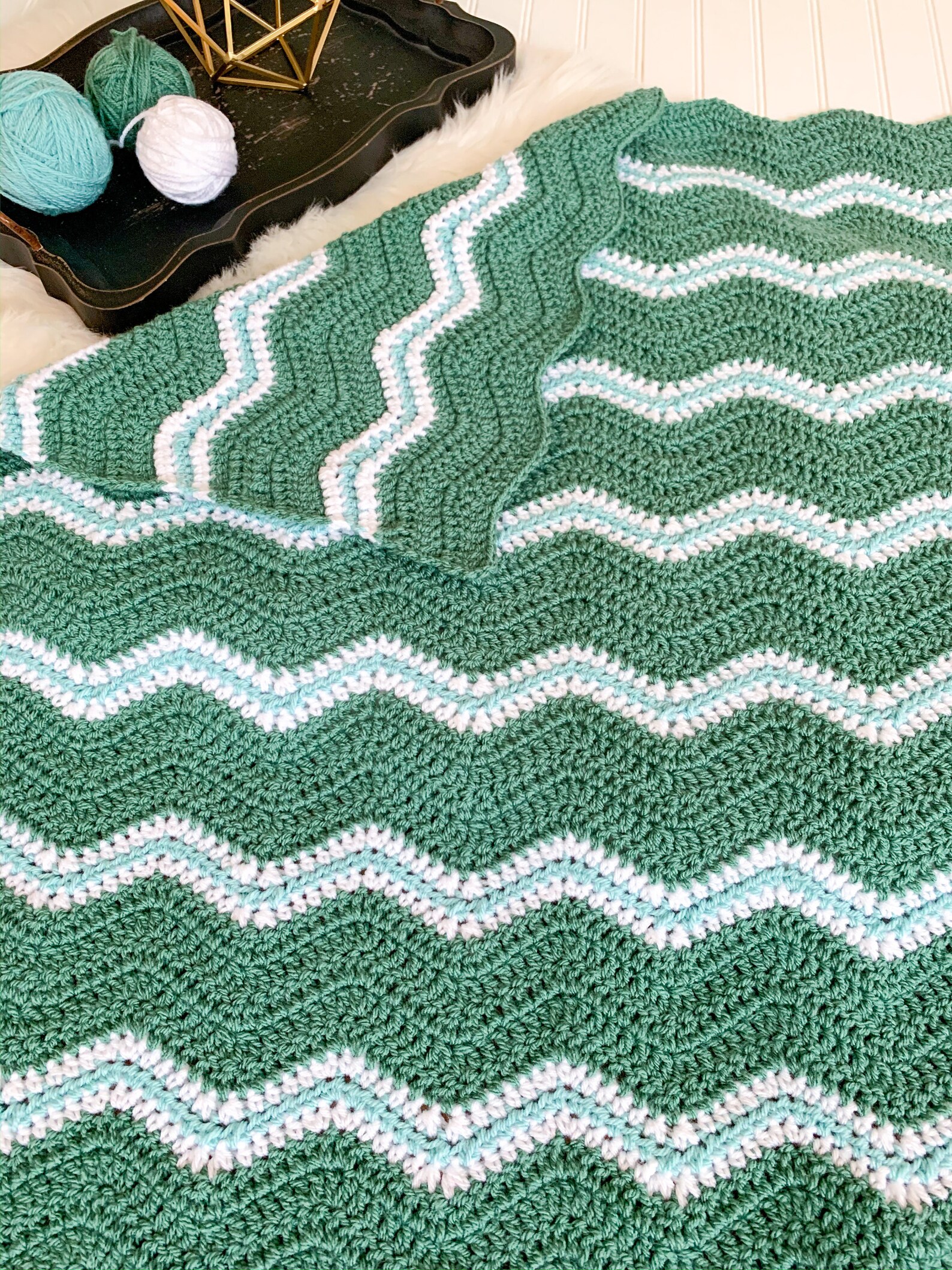 Quick and Easy Crochet Blanket, Crochet Blanket Tutorial , Daisy ...