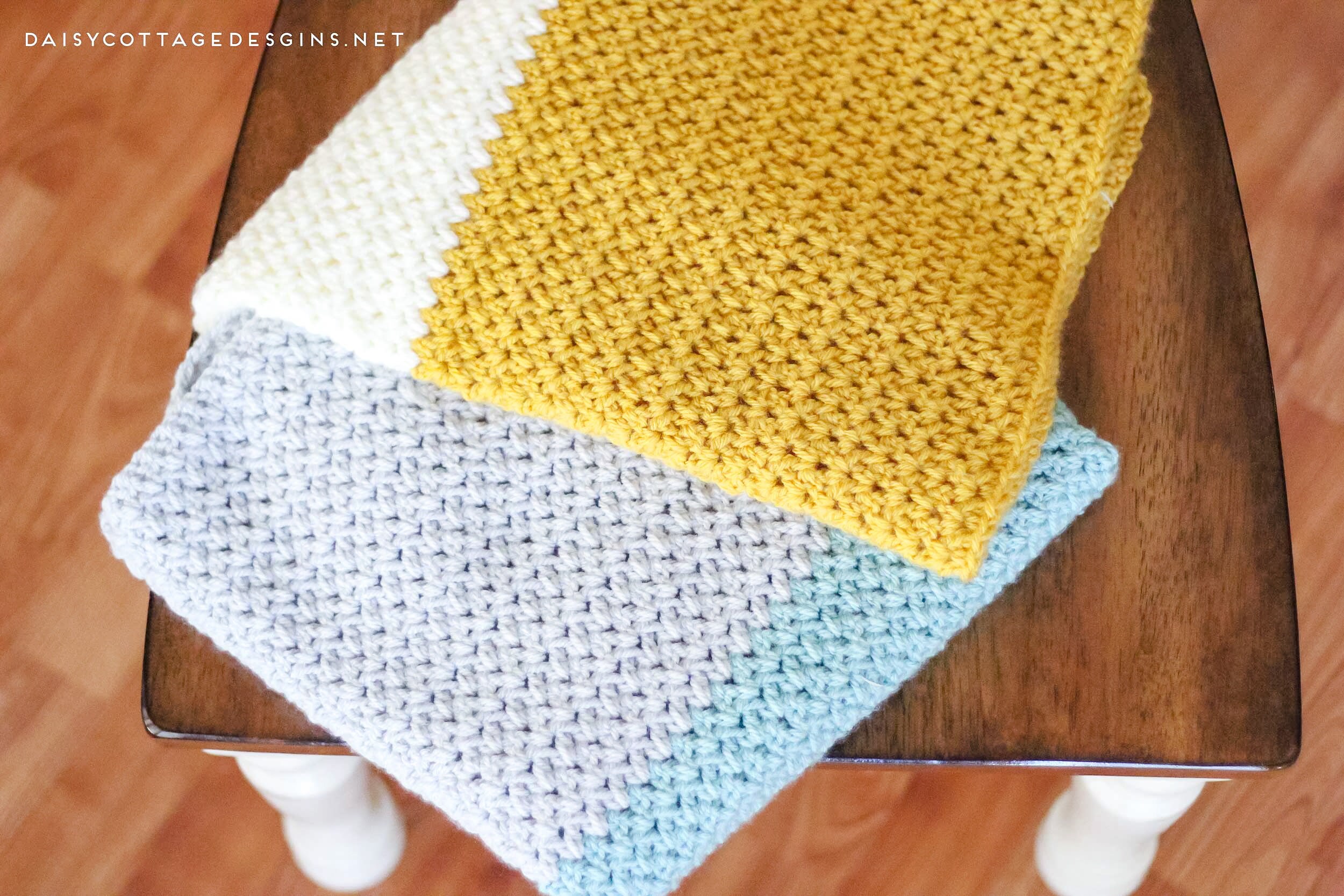 Modern Crochet Blanket Pattern Easy Crochet Blanket Pattern - Etsy