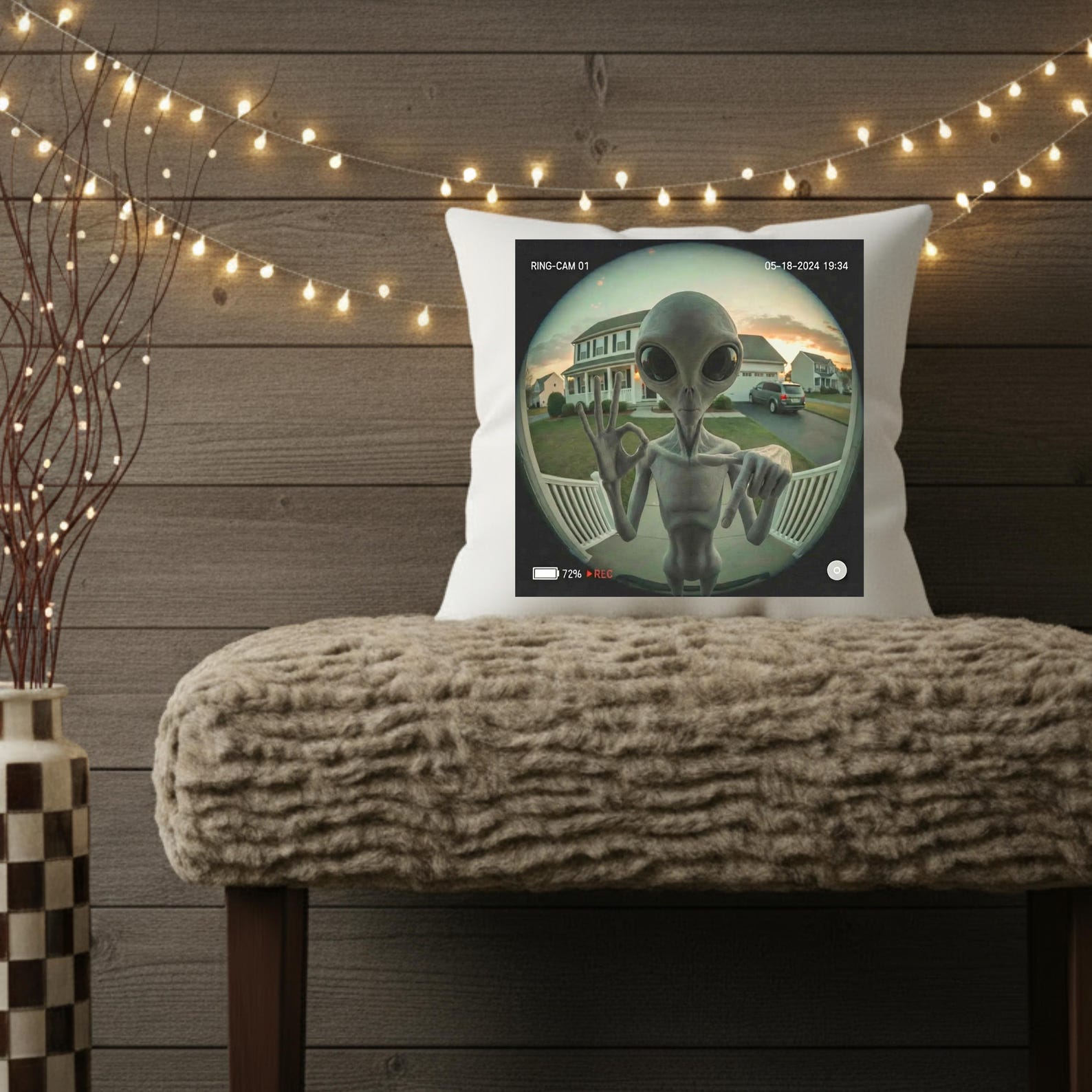 Funny Alien Doorbell Cam PNG, UFO Sublimation Design (digital Download ...