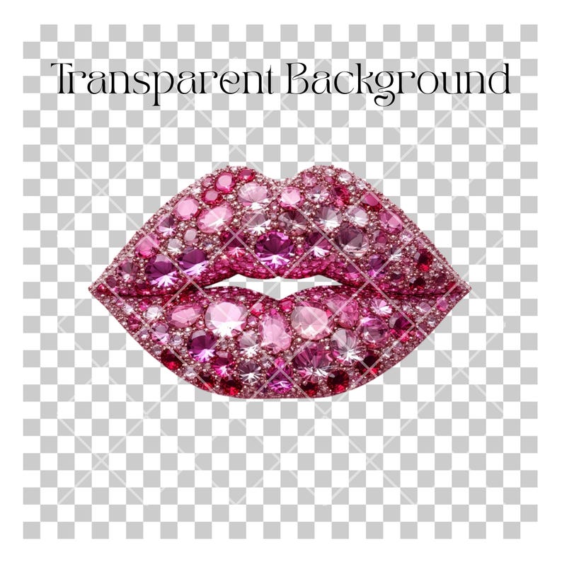 Pink Diamond Lips PNG, Clipart Rhinestone, Gemstone Lips Digital ...