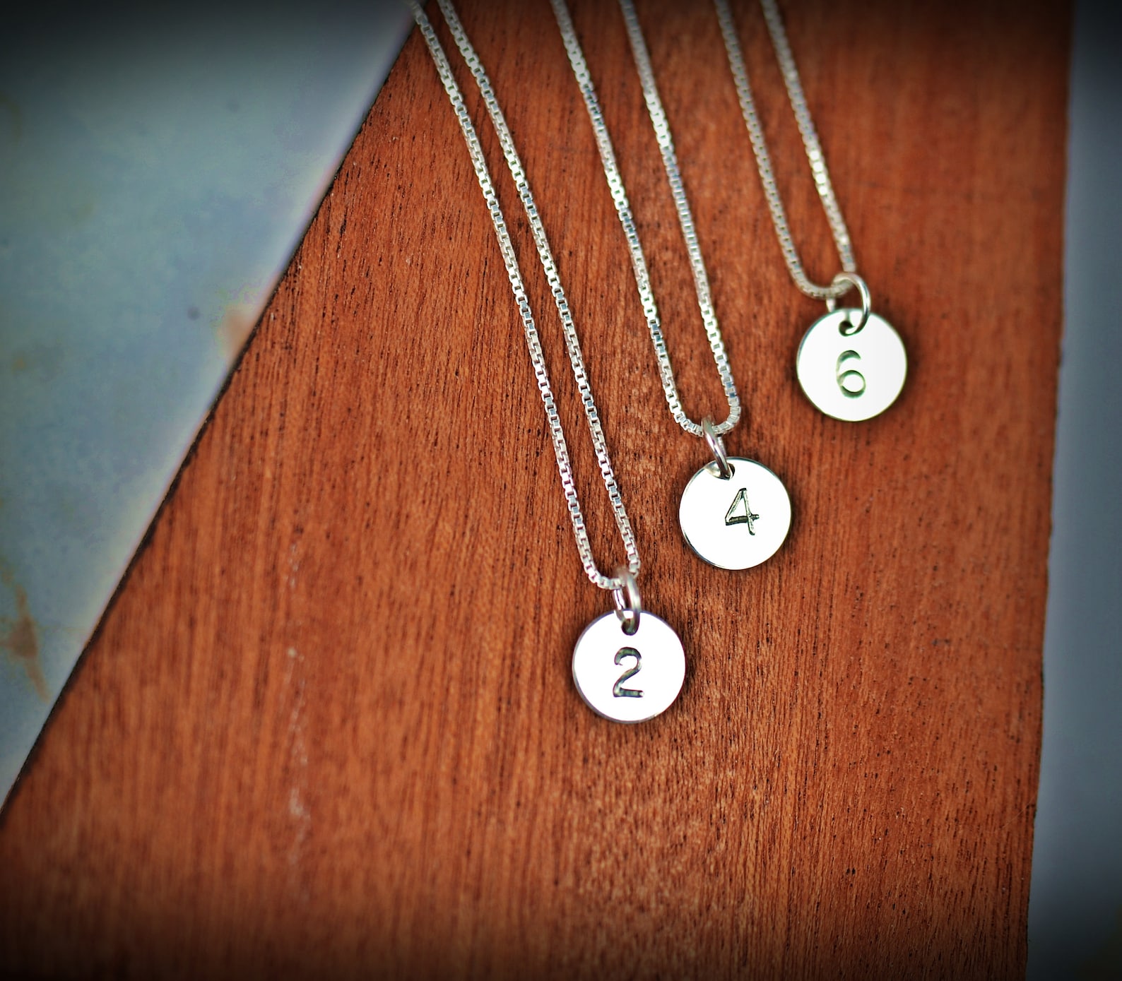 Silver Number 7 Necklace Jewelry - Etsy