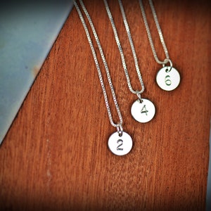 Silver Number 7 Necklace Jewelry - Etsy