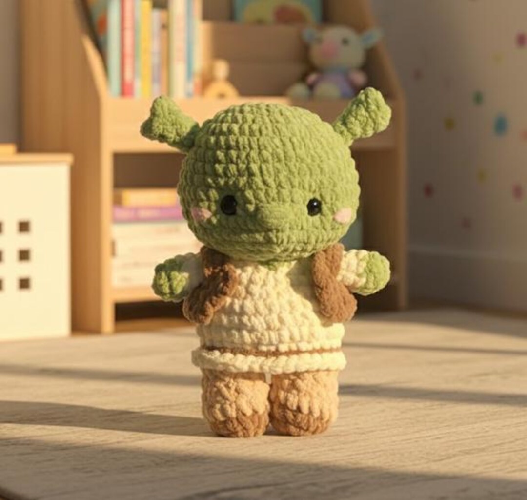 Swamp Monster Crochet Pattern PDF – Cute Amigurumi Monster Pattern ...