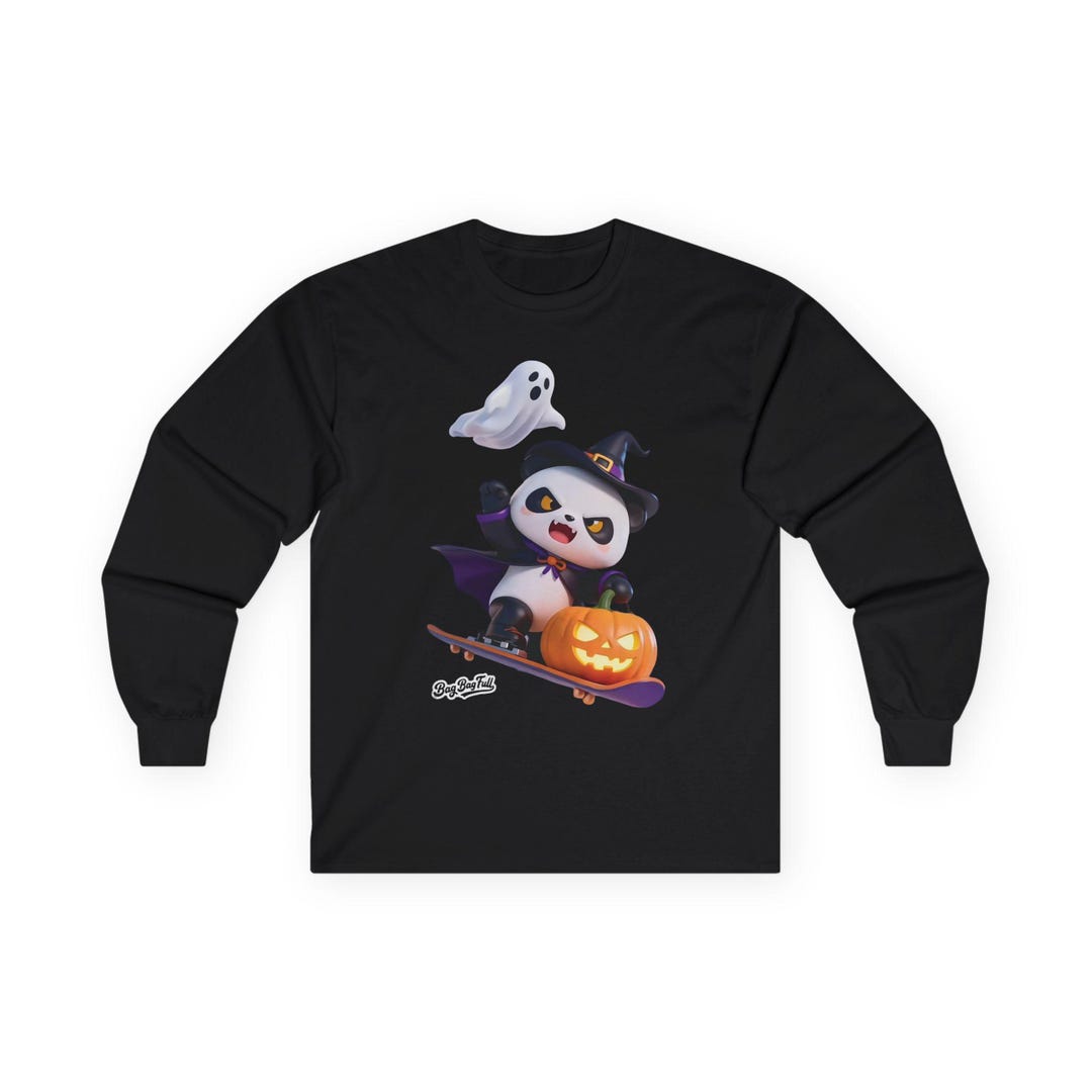 Halloween Panda Ghost Jack-o'-lantern Unisex Couple Matching,twinning ...
