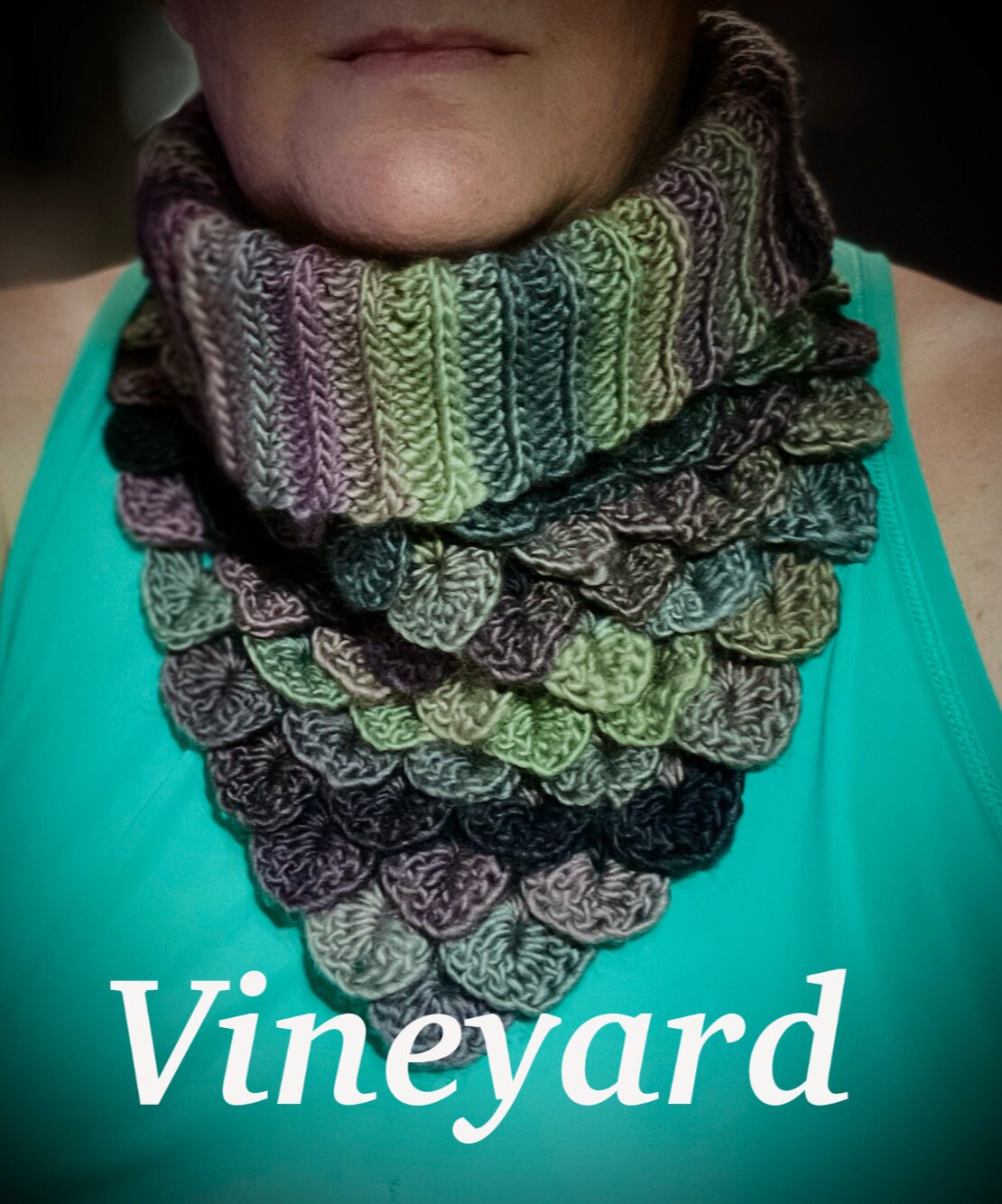 Dragon Scale Neck Scarf - Etsy