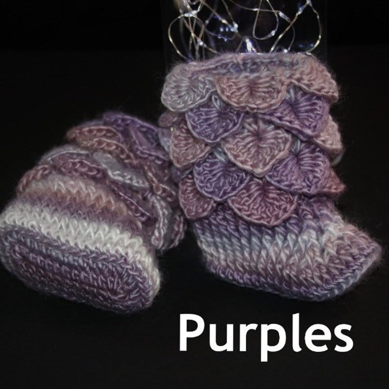 Dragon Baby Booties - Etsy