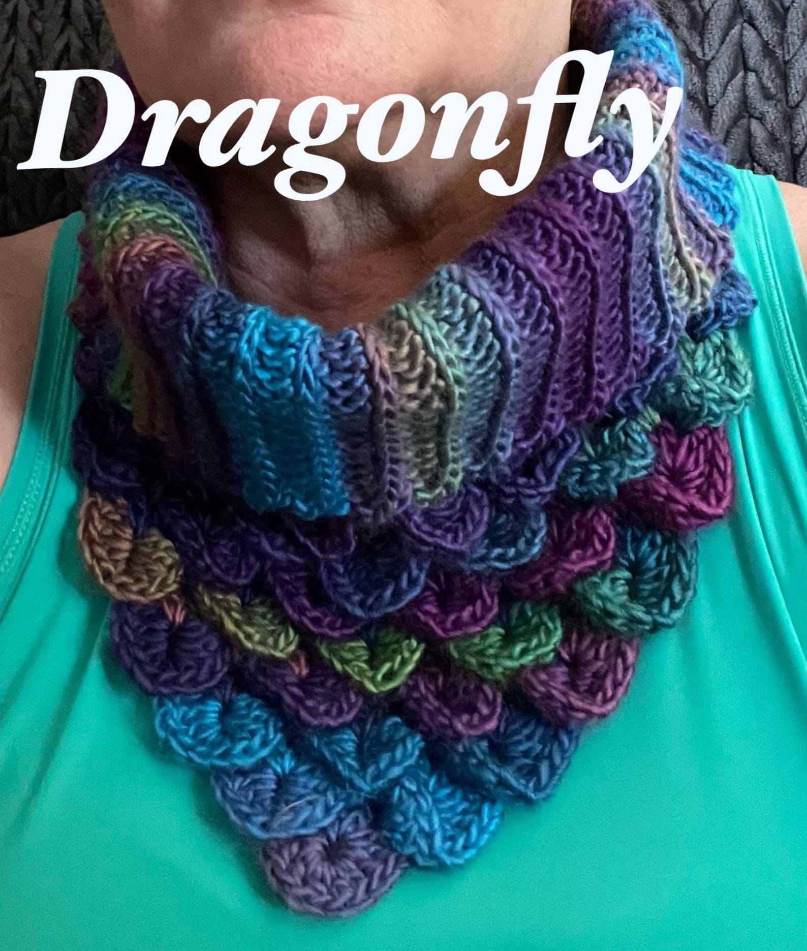 Dragon Scale Neck Scarf - Etsy