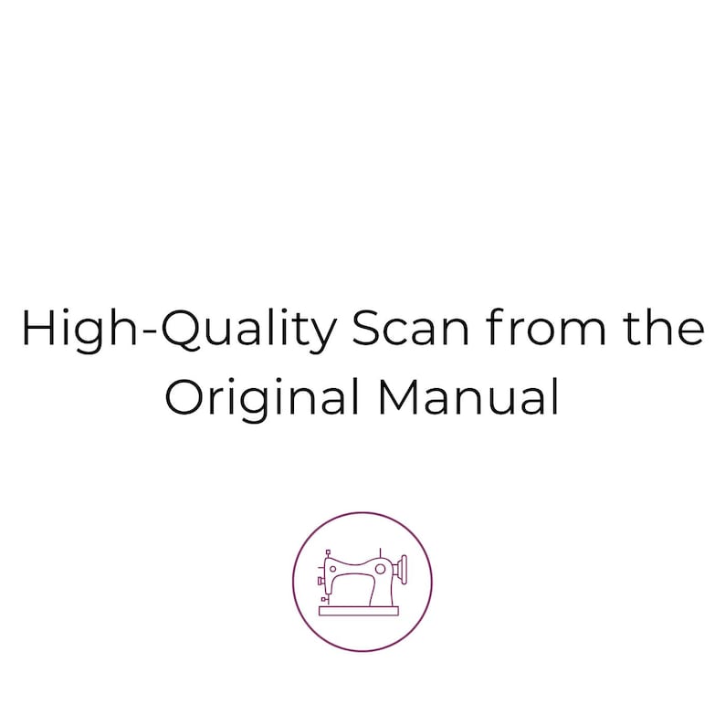 Janome JR1012 Sewing Machine Manual: Authentic PDF Guide (instant ...