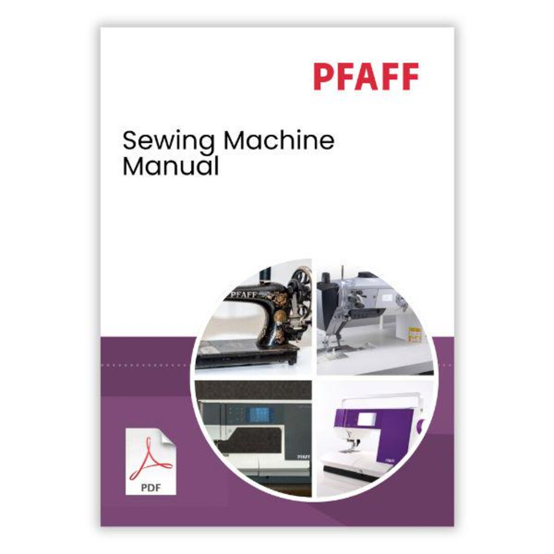 PFAFF 139 Sewing Machine Manual - PDF Download - Instant Access Vintage ...