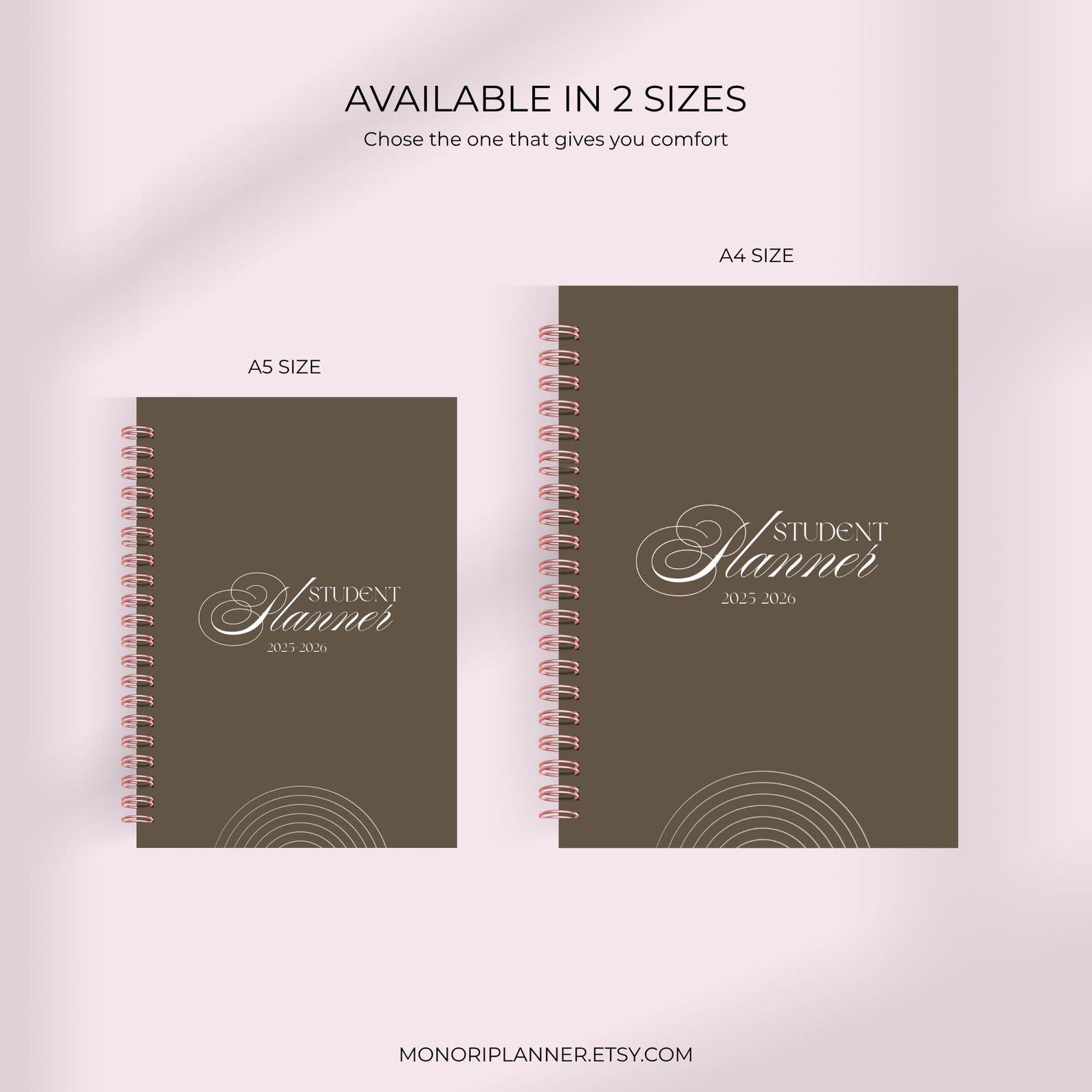 Student Planner Printable 2025-2026 | Academic Organizer Study Planner ...