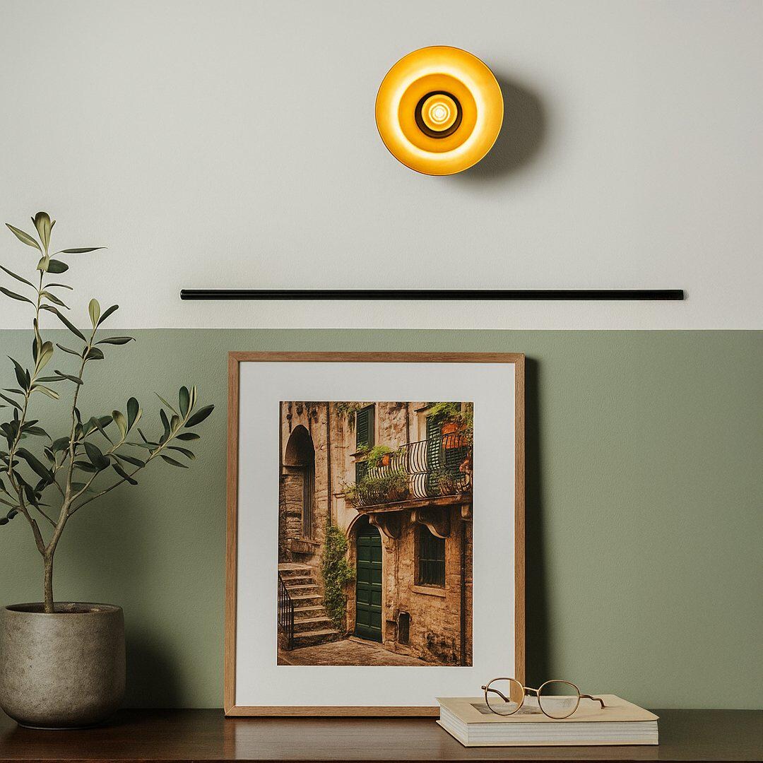 Kepler Metal Wall Light - Black - Etsy