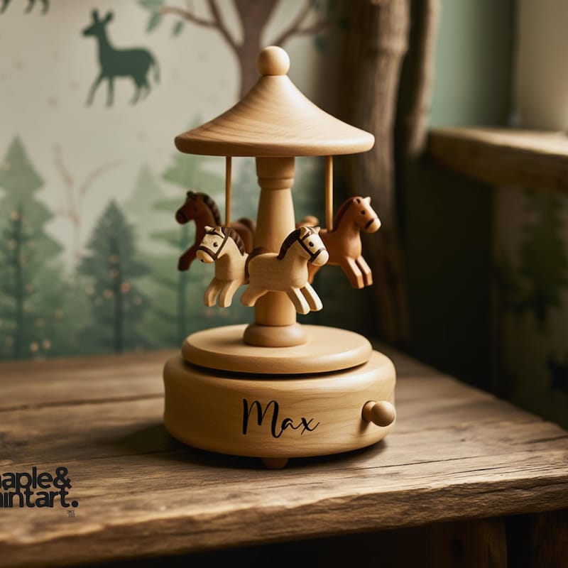 Personalized Music Boxes Baby - Etsy UK