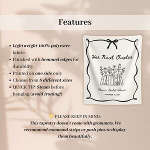Her Next Chapter Banner: Custom Storybook Bridal Shower Backdrop ...
