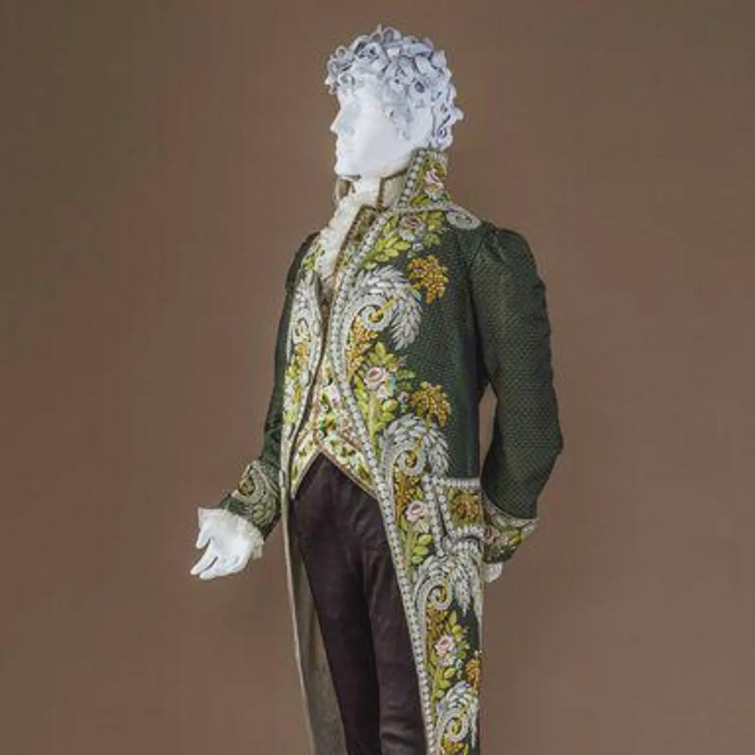18th Century Rococo Men's Costume Suit: Historical Cosplay, Balls ...