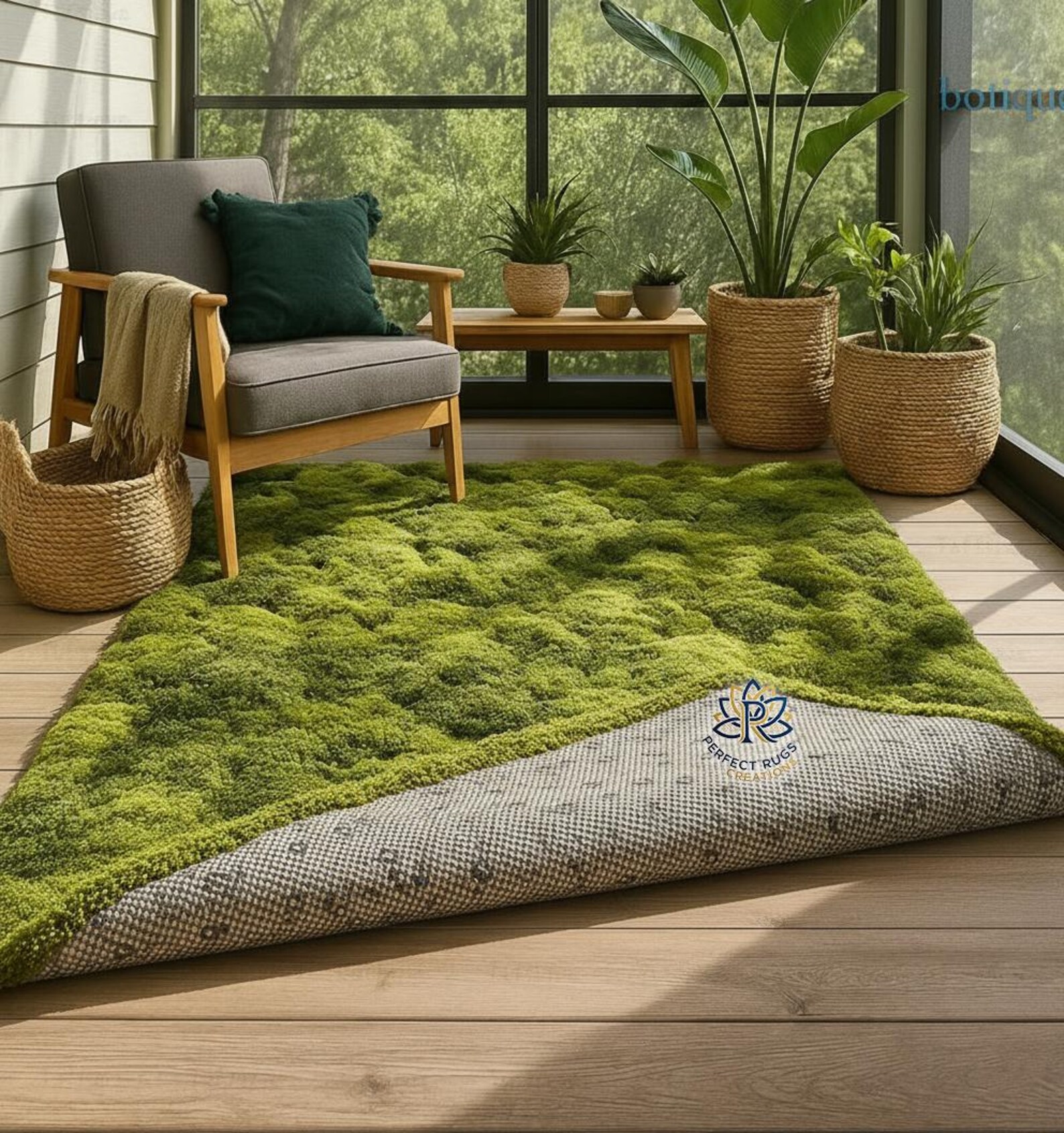 8x10ft Moss Green Carpet - Rustic Elegance for Living Spaces - Etsy
