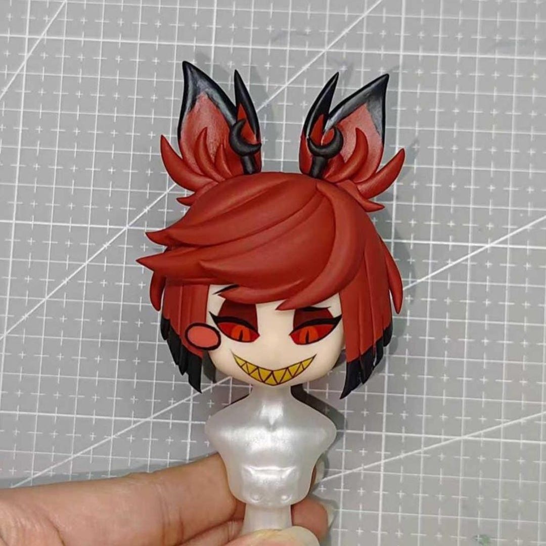 Custom OB11 Doll Head: Anime, Game Character, Detachable, Handmade - Etsy