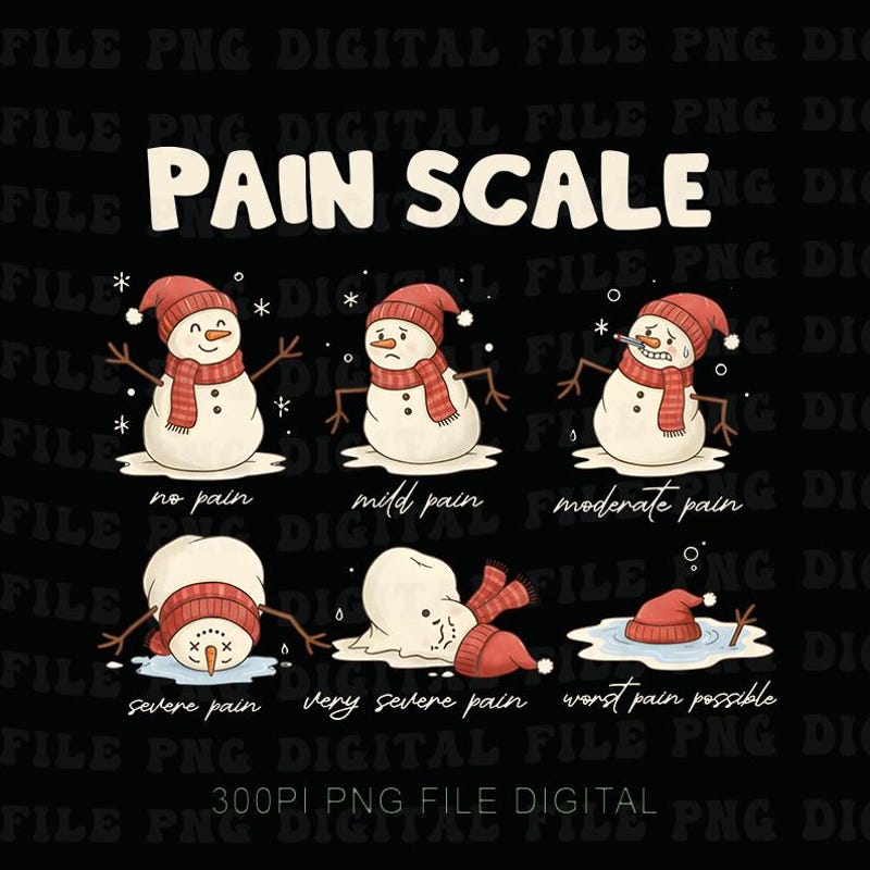 Snowman Pain - Etsy