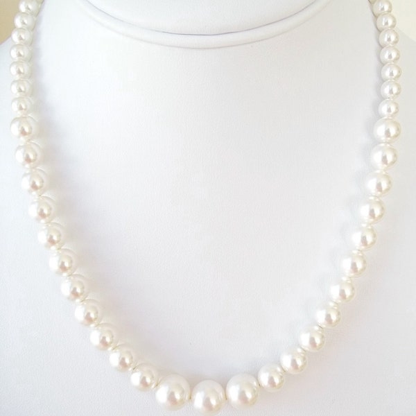 Single Strand Pearls - Etsy