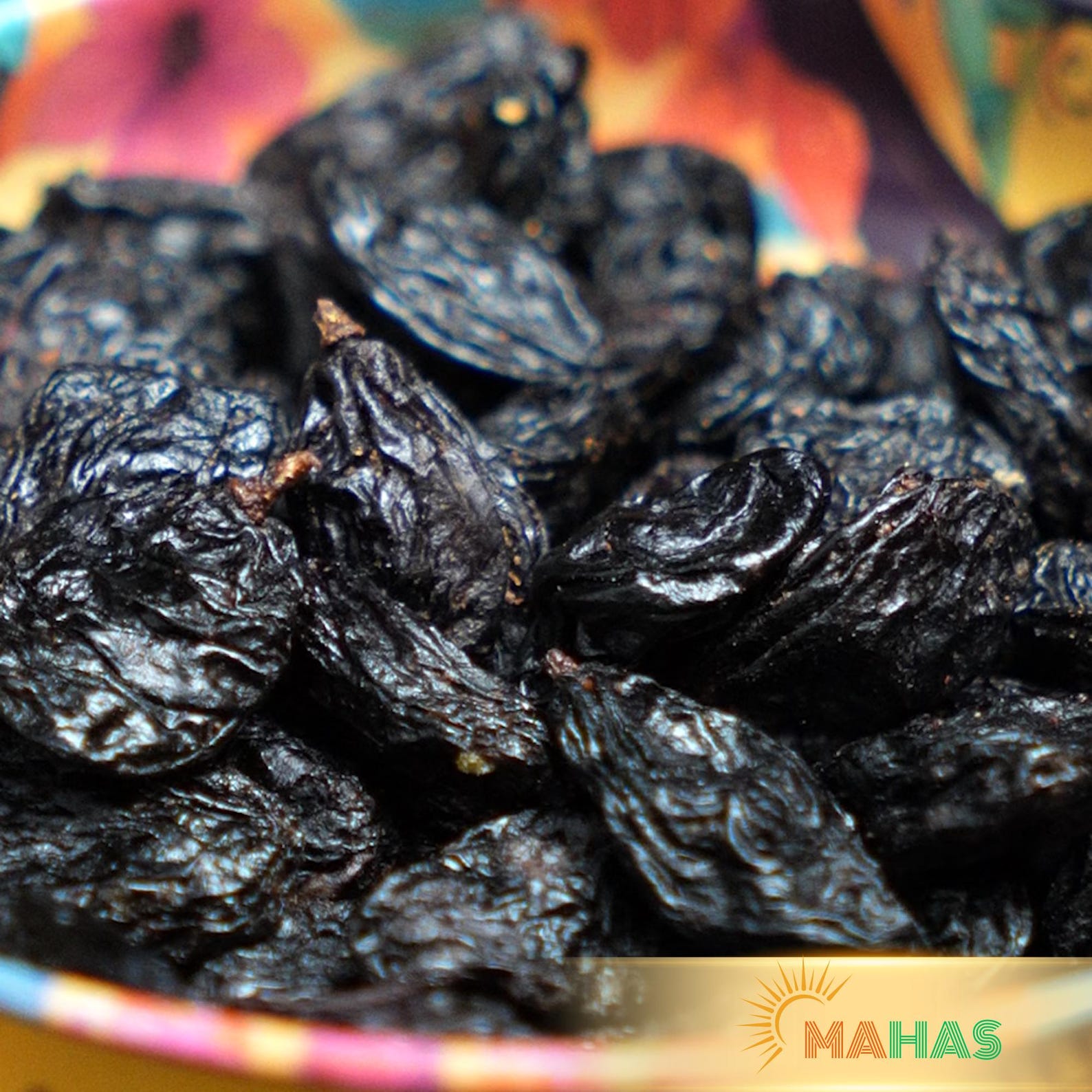 MAHAS Turkish Seeded Black Raisins: Sun-dried Grape Snack - Etsy
