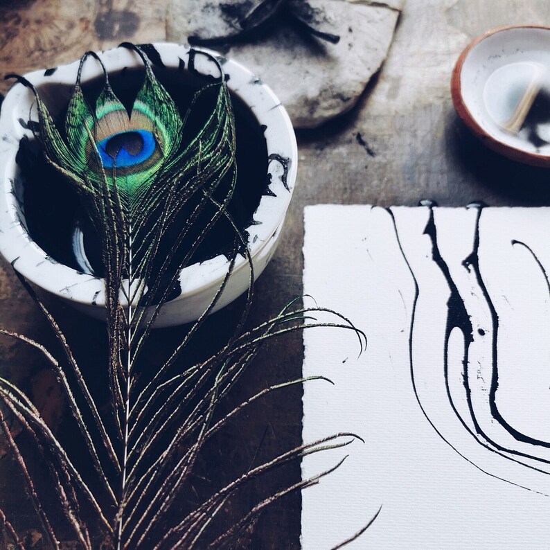 DIGITAL VERSION E-book Vine Black Ink Book How to Make - Etsy