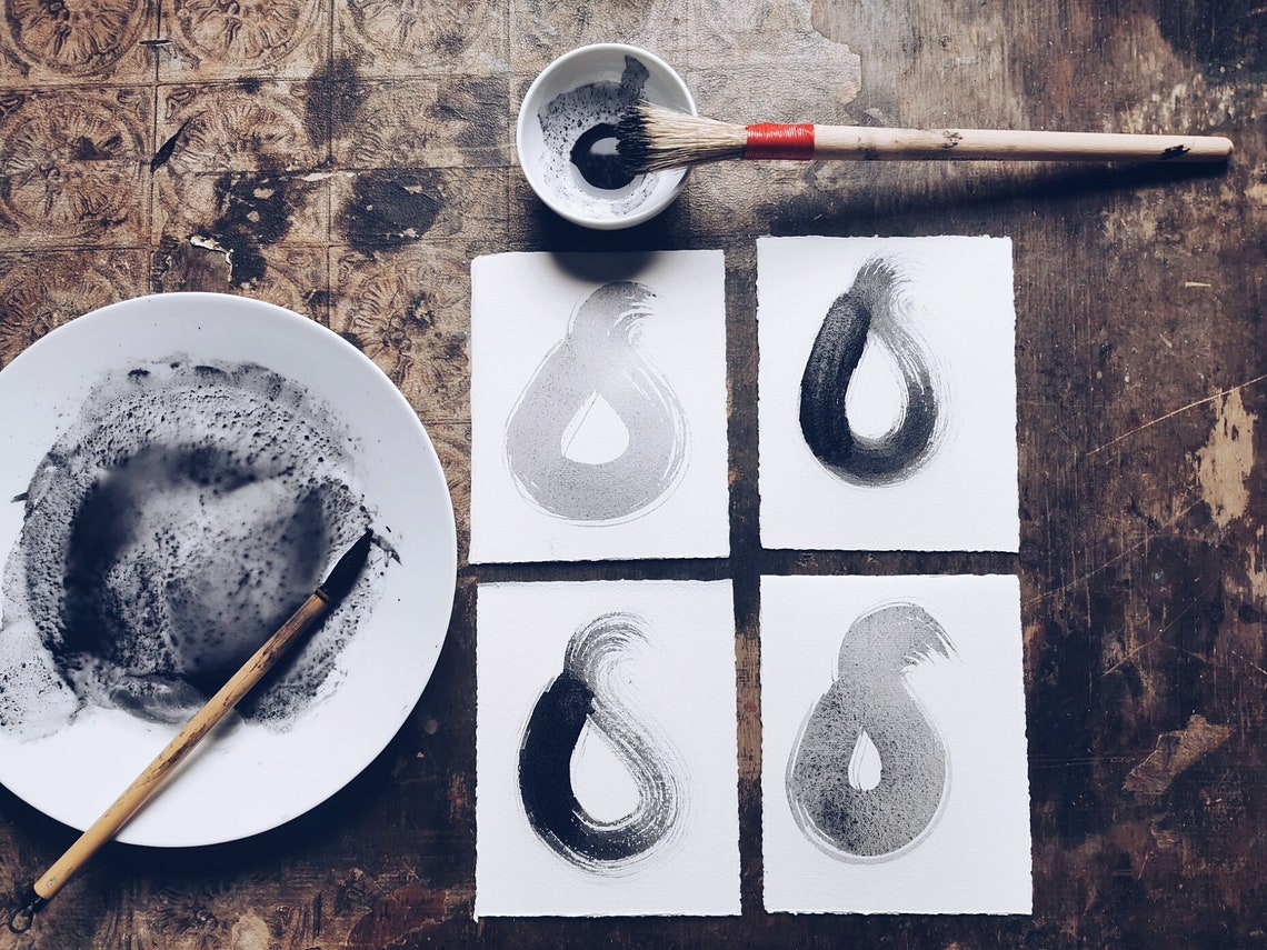 DIGITAL VERSION E-book Vine Black Ink Book How to Make - Etsy