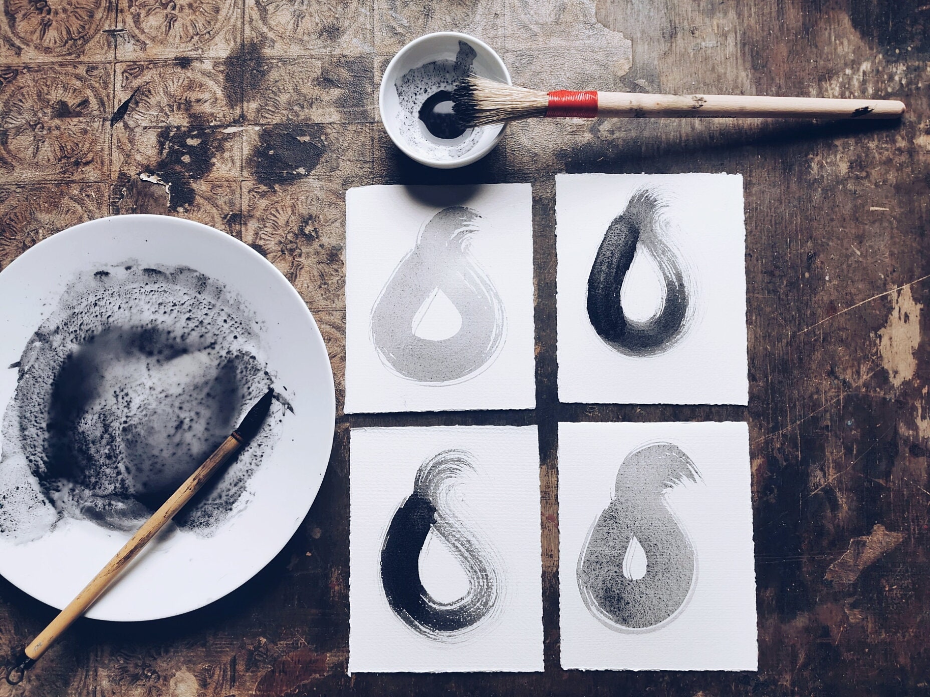 DIGITAL VERSION E-book Vine Black Ink Book How to Make - Etsy