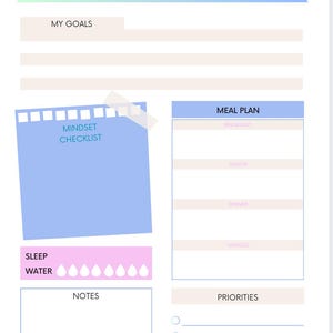Teen Life Planner - 42 Printable Pages - Etsy