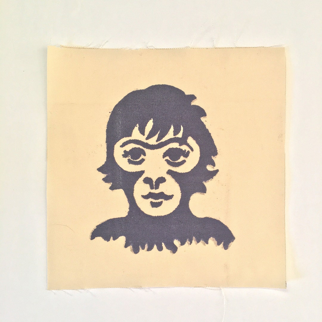 Yeti Lady | Screen-printed Patch | 6x6 In. - Etsy