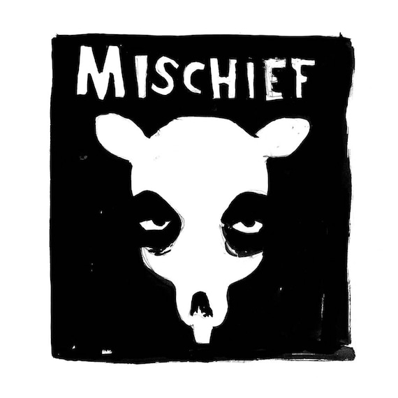 Mischief rat Skull Misfits Logo 5x5 Ink Drawing - Etsy Hong Kong