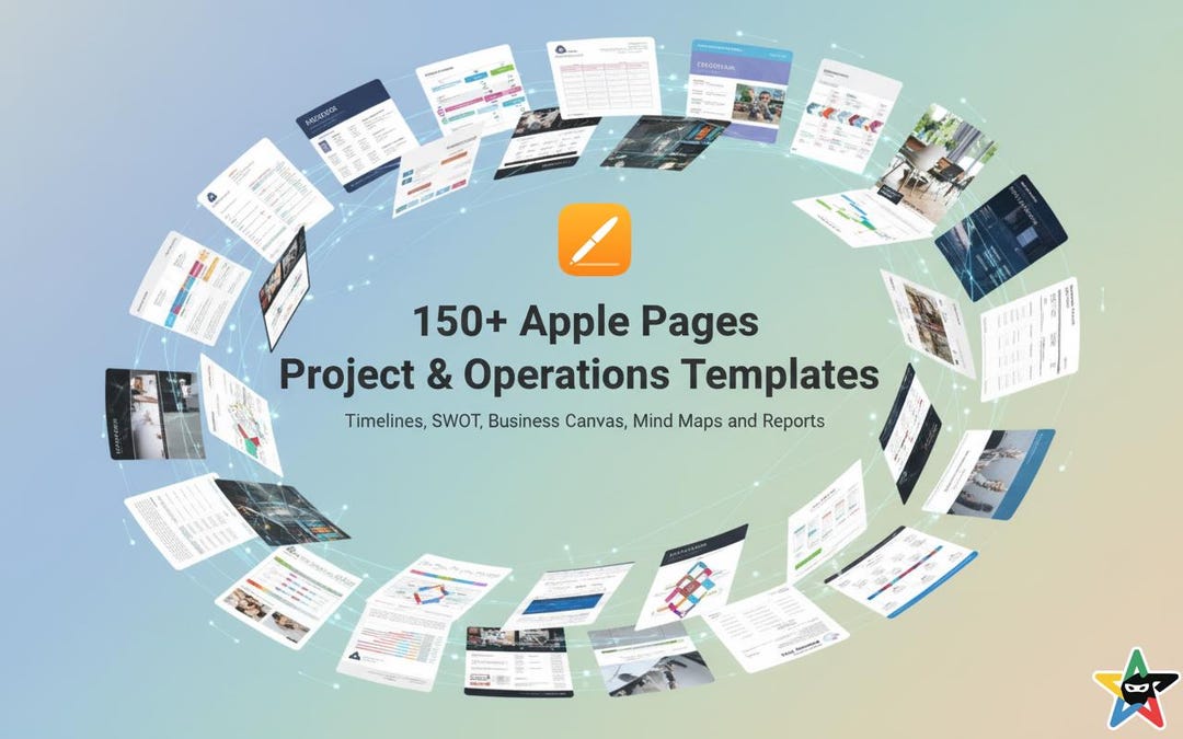 150+ Apple Pages Project & Operations Templates: Timelines, Schedules ...
