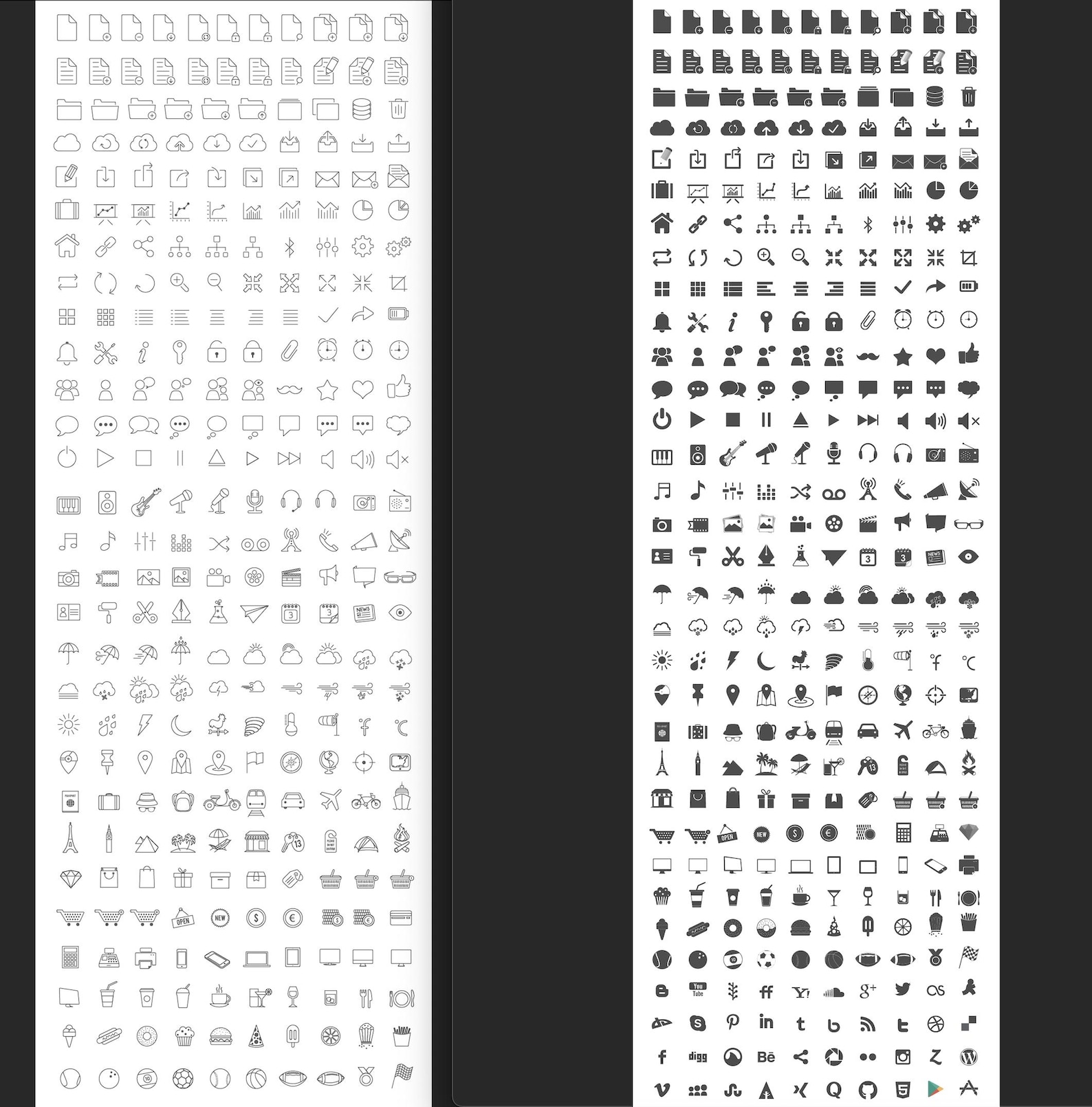 10,000+ Vector Icons Pack: SVG, PNG, PPT, Ai, Psd, Eps for Apps, Web ...
