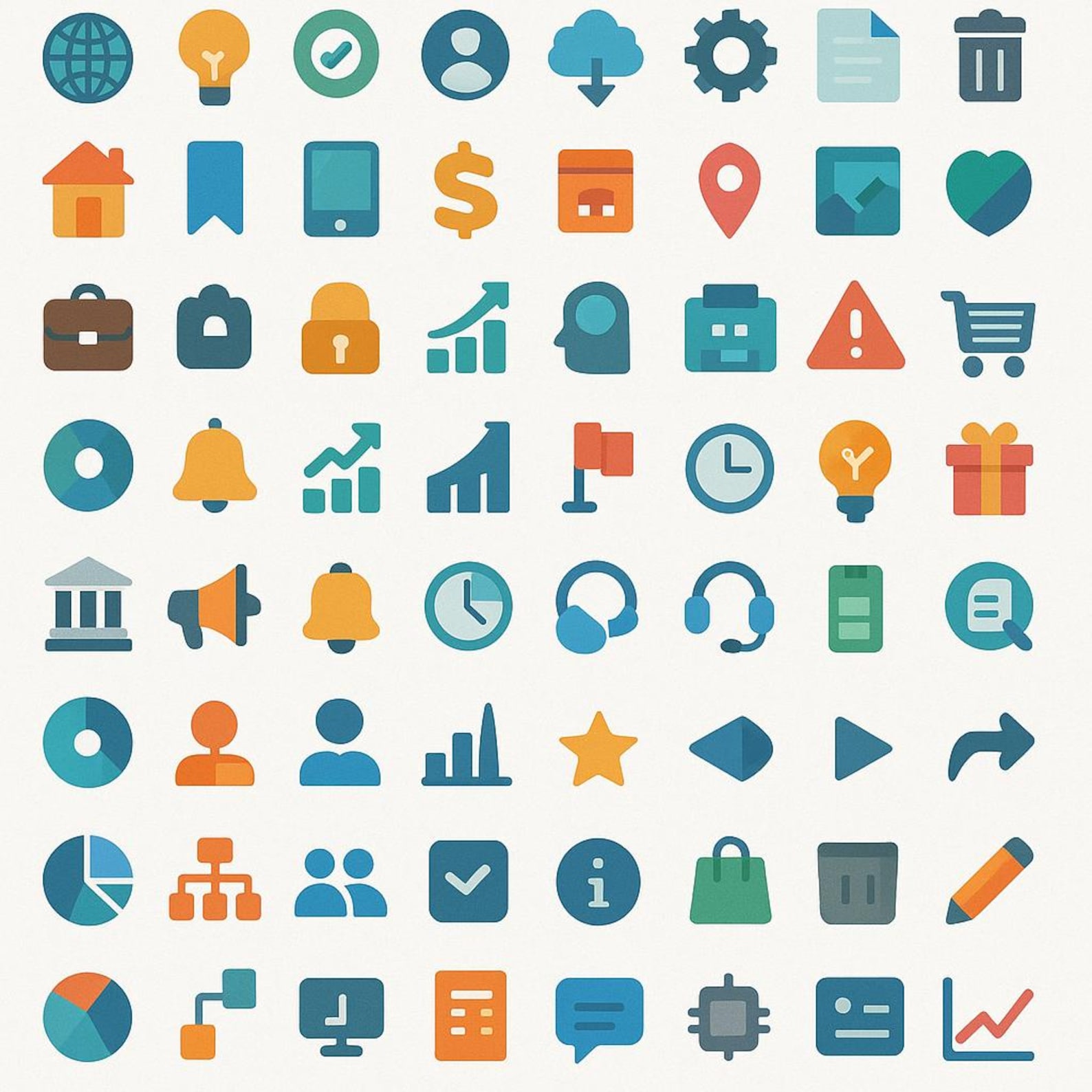 10,000+ Vector Icons Pack: SVG, PNG, PPT, Ai, Psd, Eps for Apps, Web ...