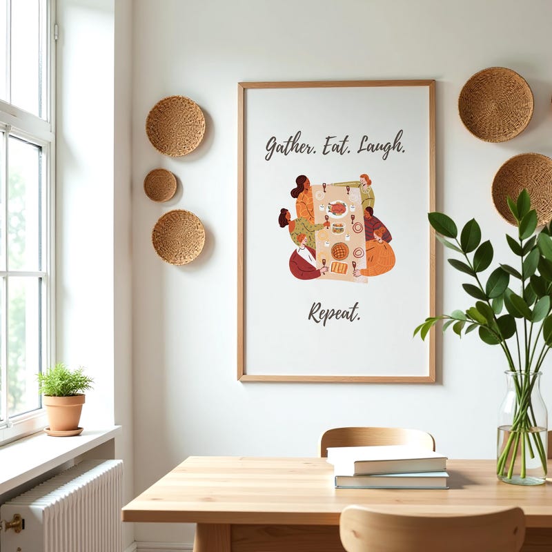 Gather Eat Laugh - Etsy