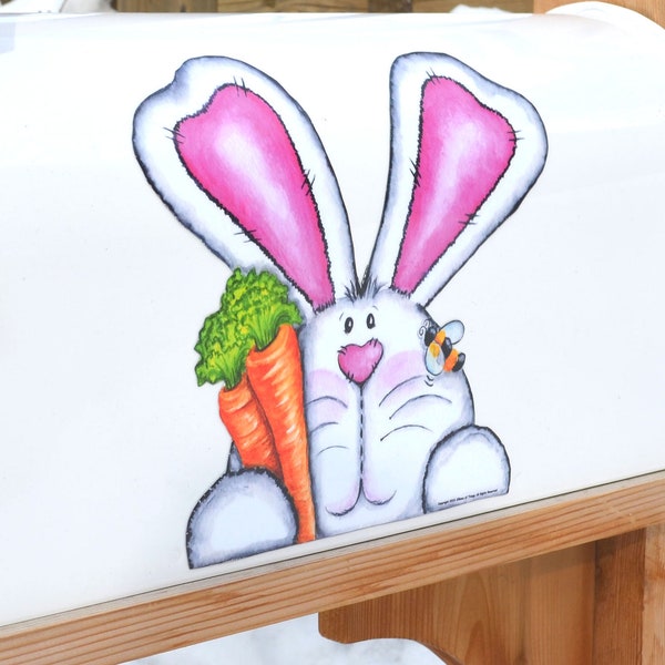 Bunny and Mailbox - Etsy