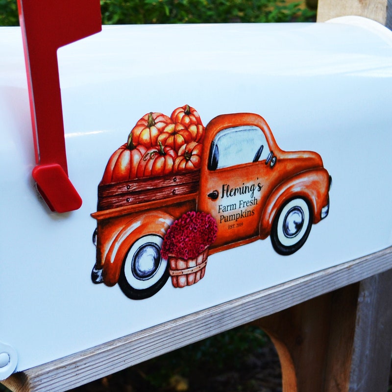 Fall Mailbox Swag - Etsy