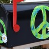 Mailbox Magnet Partial Cover Peace Sign Standard or Jumbo Mail Box ...