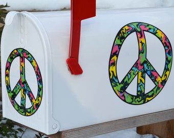 Mailbox Peace Sign - Etsy